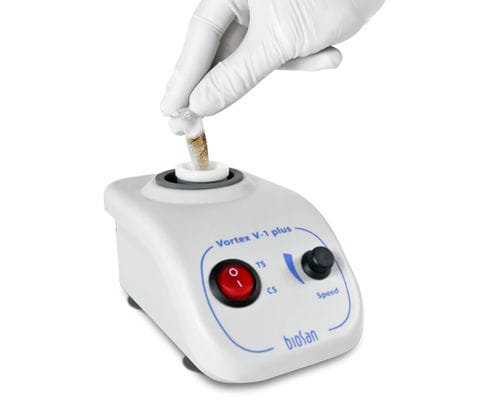 Vortex laboratory shaker - V-1 plus - Biosan - analog / compact / for tubes