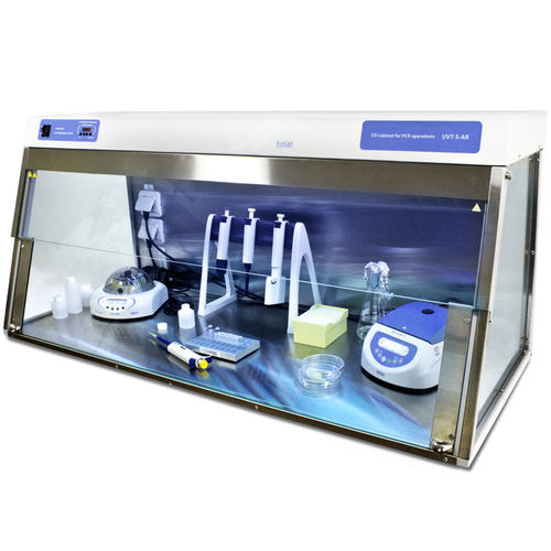 PCR laboratory workstation - UVT-S-AR - Biosan - for DNA and RNA ...