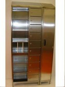 Storage locker - Felcon - with door / with electronic lock