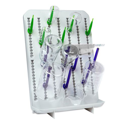 Erlenmeyer laboratory rack - 120791 - HEARTHROW SCIENTIFIC - drying