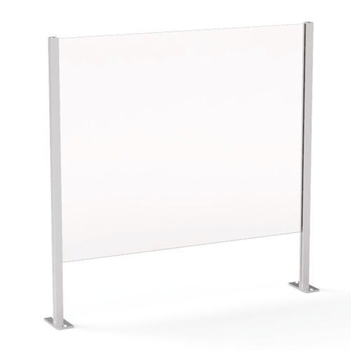 Countertop protection screen - HPX-01B(70) - TECHMED - aluminum