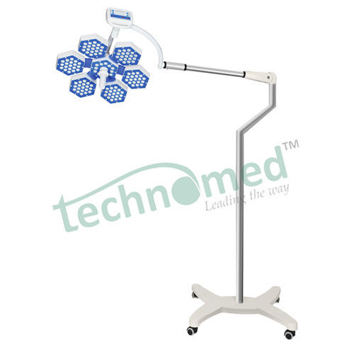 Mobile surgical light - TMI-HEX-126 - TECHNOMED INDIA - LED / with ...