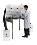 Laboratory workstation with ventilation, Ventilated laboratory ...