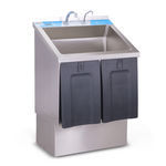 Knee-operated sink, Knee-operated hand wash basin - All medical device ...