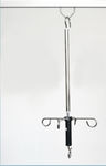 Ceiling-mounted IV pole, Ceiling-mounted IV pole system - All medical ...