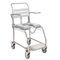 Shower chair - JH1041A - Juvo Solutions - with armrests / on casters ...