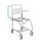 Shower chair - JH1041A - Juvo Solutions - with armrests / on casters ...