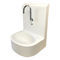 Medical wash basin - MEDIALIS - Sogoba - 1-station / resin / elbow-operated