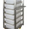 Endoscope cart - M6206SS - MASS Medical Stroage - transport / storage ...