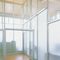 Steel partition - Synops - Clestra - glass / acoustic / modular