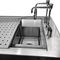 Stainless steel embalming sink - PMT Scientific - ventilated