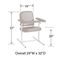 Manual blood collection chair - 1202-LU/N - Custom Comfort