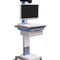 Video-conferencing telemedicine cart - AMiS-72 - ADVANTECH - height-adjustable / with drawer