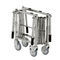 Coffin trolley - 00357 - Funeralia - transport / handling / stainless steel