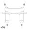 Patient lift sling - G202-64-2S - Horcher Medical Systems - with head ...