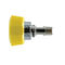 Medical gas check valve - Precision Medical - suction / vacuum / yellow