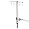 Wall-mounted IV pole - I1009272 - provita medical - rail-mounted / 4 ...