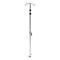 Wall-mounted IV pole - I1002112 - provita medical - rail-mounted / 3 ...