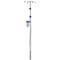 4-hook IV pole - I1000302 - provita medical - with infusion pump ...