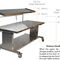 Work table - CDS-3060-ADJ-E - Pedigo - electric