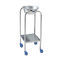 Trolley-mounted surgical basin stand - P-1078-W/S-SS - Pedigo ...