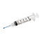 3 mL syringe - 303401 - BD - plastic / needleless