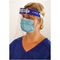 Full-face face-shield - 1381582 - Henry Schein - adult / box of 50 ...