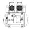 Dental compressor - 2xOF302-40B - JUN-AIR International A/S - piston ...