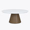 Round coffee table - Palencia - Kwalu - elliptical