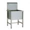 Laboratory sink - WUT1 series - TEKNOMEK - 1-station / stainless steel ...