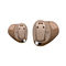 CIC hearing aid - Alpha - bernafon - bluetooth® / brown / beige