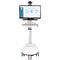 Secure telemedicine cart - CAS Lite - GlobalMed - with video recording