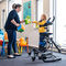 Pediatric standing frame - Squiggles TT - Leckey - on casters