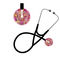 Cardiology stethoscope - Paisley Pattern - UltraScope - single-head ...