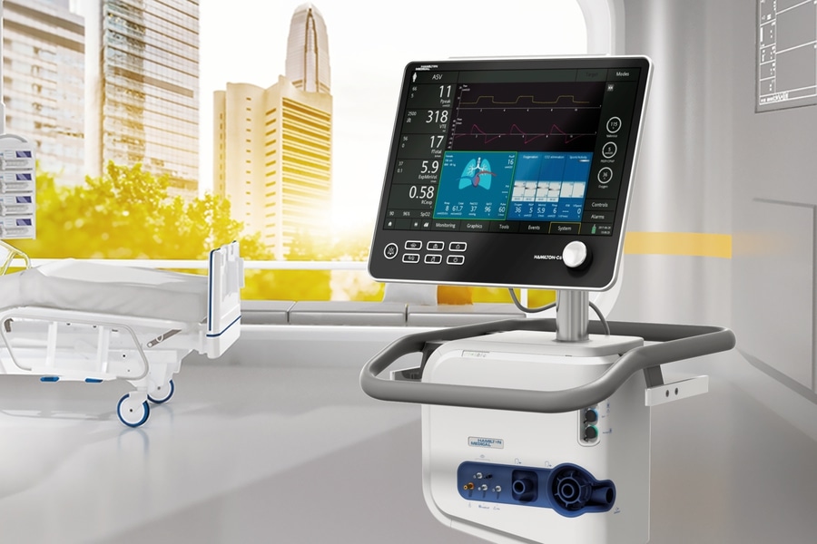 Hamilton Medical launches new high-end ventilator for critical care ...