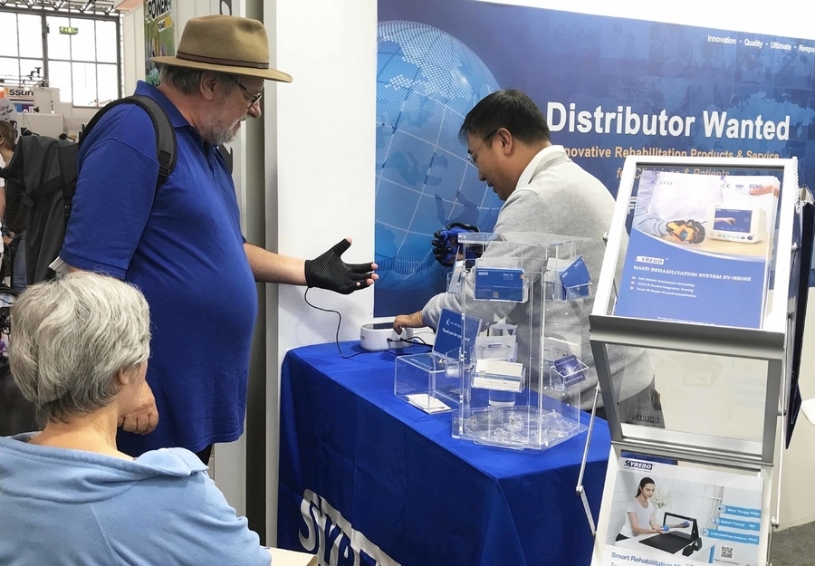 Syrebo Successfully Exhibited Soft Robot Rehabilitation Glove & New ...