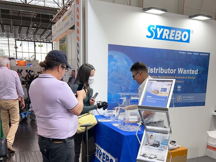Syrebo Successfully Exhibited Soft Robot Rehabilitation Glove & New ...