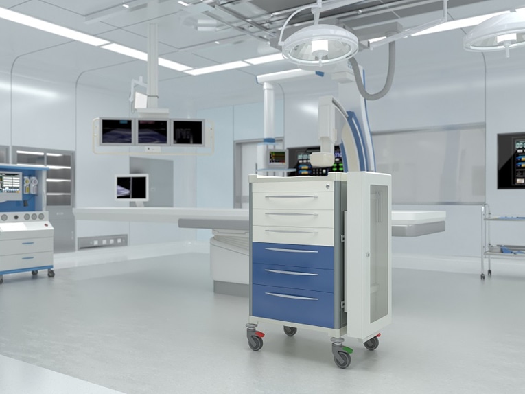 Medical Endoscopy Trolley Difficult Airway Cart of JDMED! - Laotingzhen ...