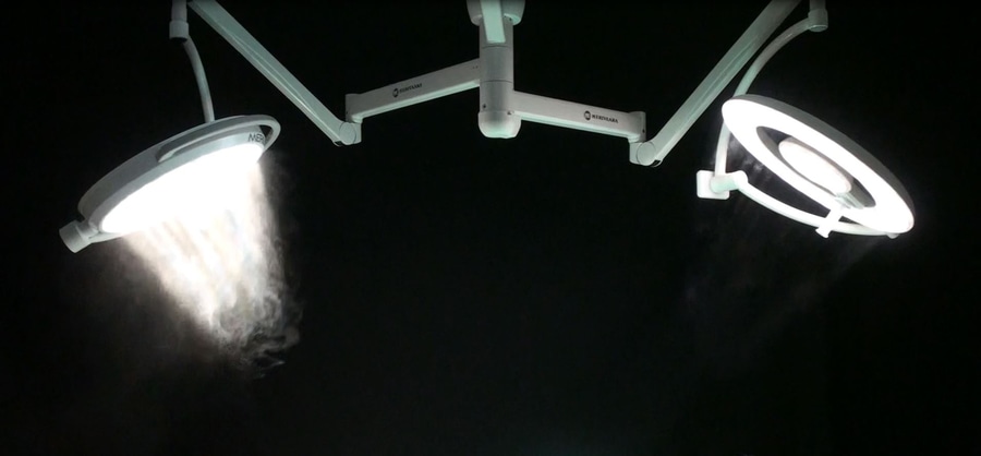 New Merivaara Q-Flow surgical light can reduce the risk of hospital ...