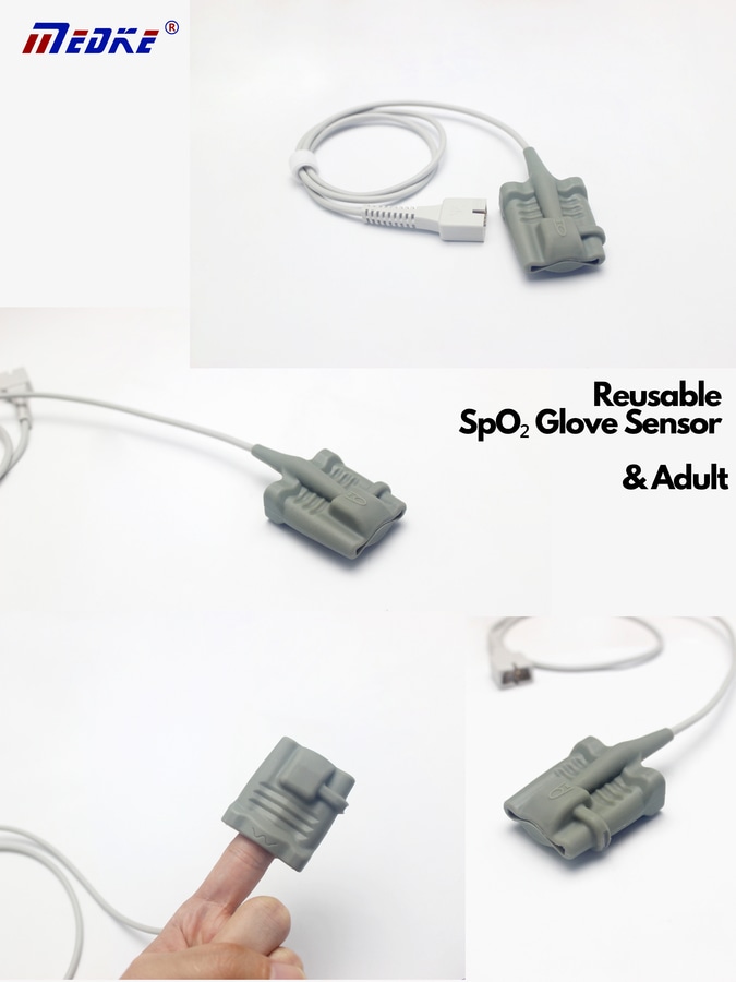 Reusable Adult Silicone Soft-Tip Spo2 sensor - Shenzhen, Guangdong ...