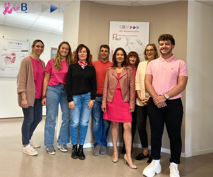 The SBM team is mobilizing for Pink October ! - Av. du Monge, 65100 ...