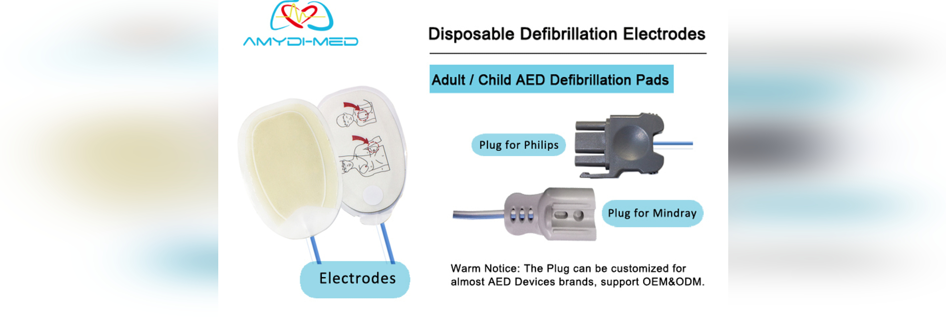 AED Electrode - Shenzhen, Guangdong Province, China - Shenzhen Amydi ...