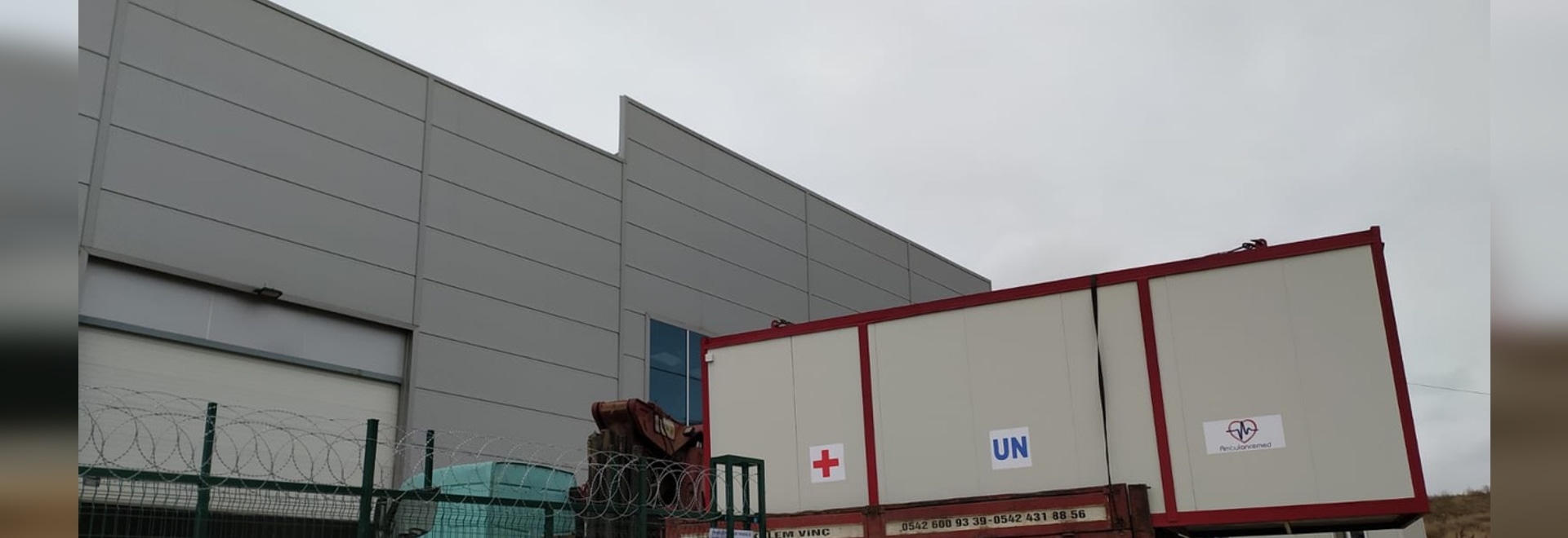 20 Ft Mobile Hospital Container - Saray, Kahramankazan/Ankara, Turkey ...