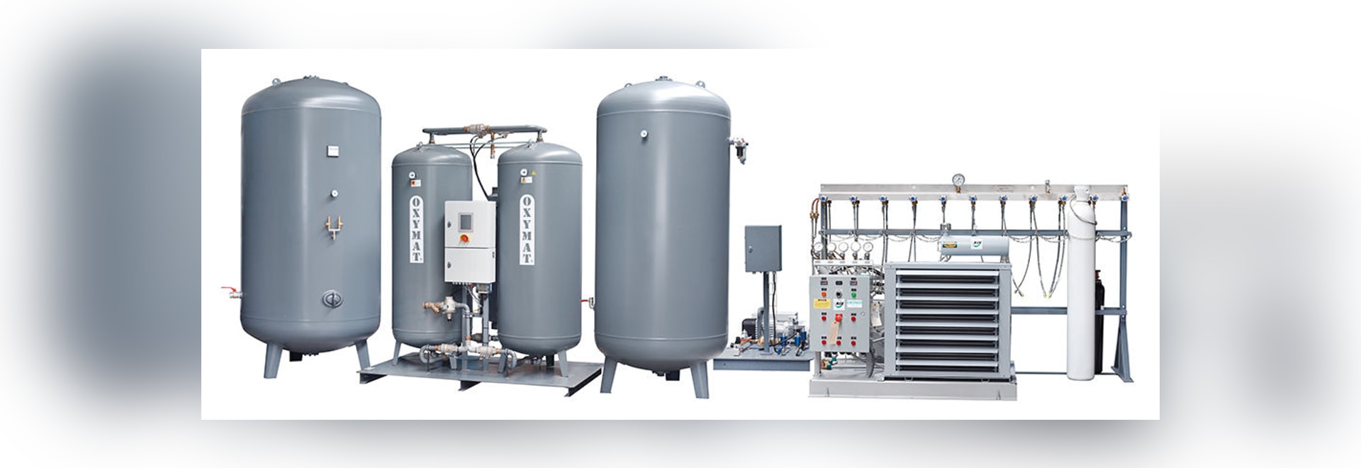 NEW: cylinder filling system / oxygen by Oxymat - OXYMAT