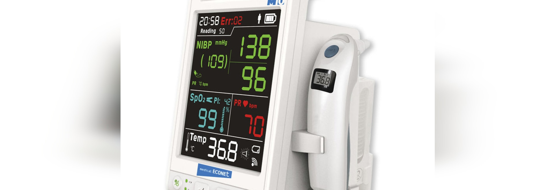 NEW: SpO2 vital signs monitor by Medical Econet - Medical Econet