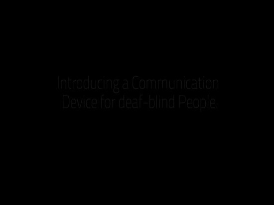 A Communication Glove for Deaf and Blind People - Berlin, Germany ...