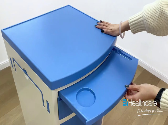 Medical bedside tables are commonly used daily equipment in hospitals ...