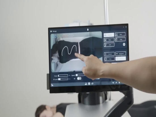 World's first AI powered massage robot with radio frequency double-head ...