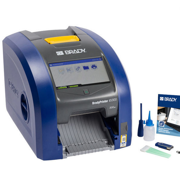熱転写プリンター - I5300-C-UK-WF - Brady EMEA - 直接感熱 / ラベル / 卓上