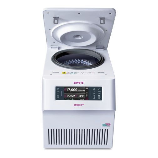 実験用超小型遠心機 - PURISPIN 17R - CRYSTE - 生物学 / 診療所用 / 多目的